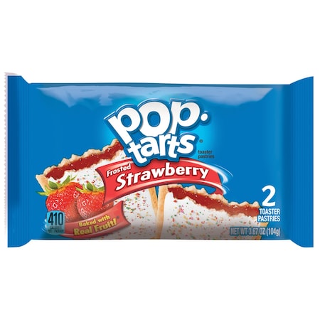 Pop Tarts Pop-Tarts Strawberry Toaster Pastries 3.3 oz Bagged 31732 | Zoro