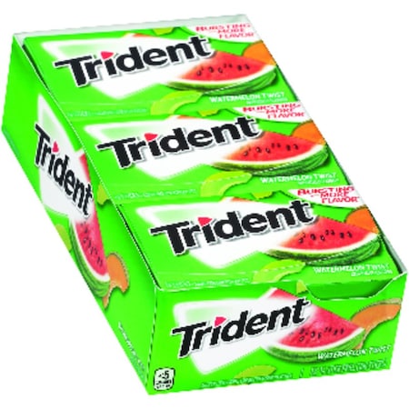 Trident Trident Sugar Free Watermelon Twist Chewing Gum 12 pk 120489 | Zoro