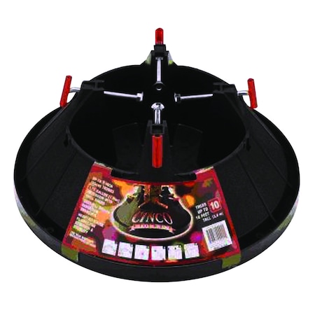 Cinco Plastics Cinco Express Plastic Real Christmas Tree Stand 10 ft. C ...