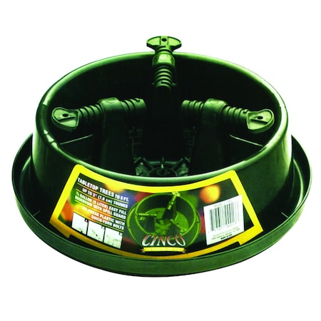 Cinco Plastics Cinco Advantage Plastic Real Christmas Tree Stand 4 ft ...