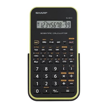 Sharp Sharp Black 10 digit Scientific Calculator EL50XBGR | Zoro