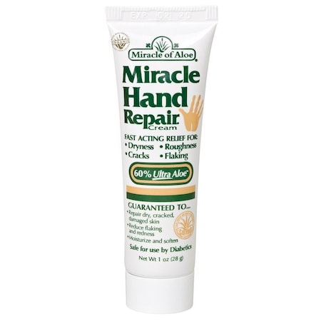 Miracle Hand Miracle of Aloe Herbal Scent Hand Repair Cream 1 oz 1 pk ...