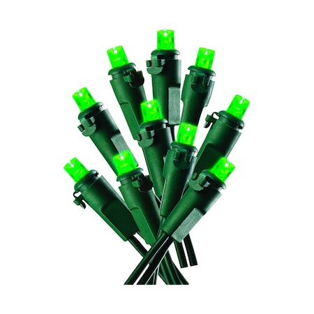 Celebrations Celebrations Blue LED Micro/5mm Green 100 ct String ...