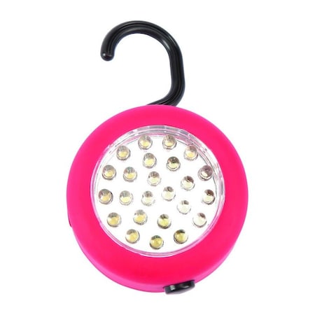 Home Plus Home Plus Red Battery Powered LED Hanging Puck Light 1 pk ...