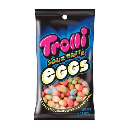 Trolli Trolli Sour Brite Eggs Sour Gummi Candy 4 oz 12088 | Zoro