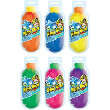 Water Bomb Water Bomb Water Balloons Assorted 100 pc 121 | Zoro