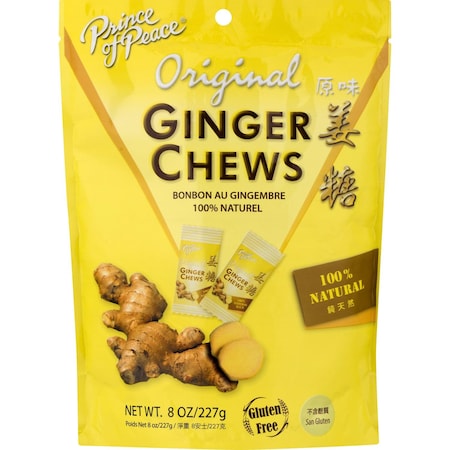 Pop Ginger Candy Prince of Peace Original Ginger Chews 4.4 oz F-04111 ...