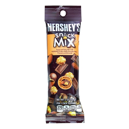 Hersheys Chocolate Pretzel and Almond Snack Mix 2 oz 3400021072 | Zoro