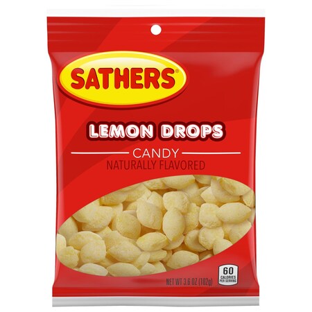 Sathers Brach's Lemon Drops Hard Candy 3.6 oz 06764 | Zoro