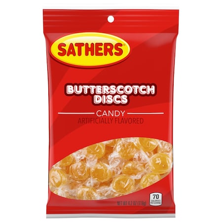 Sathers Brach's Butterscotch Discs Hard Candy 4.2 oz 06773 | Zoro