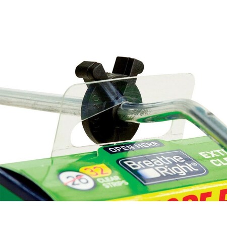 Kinter 11/16 in. H X 7/16 W X 13/16 L Black Squeeze Inventory Control ...