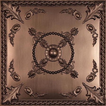 Ceilume Alexander 2ft x 2ft Bronze Ceiling Tile V3-ALEX-22BBR | Zoro