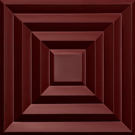 Ceilume Aristocrat 2ft x 2ft Merlot Ceiling Tile V1-ARISTO-22MEO | Zoro