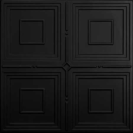 Ceilume Jackson 2ft x 2ft Black Ceiling Tile V3-JACK-22BKO | Zoro