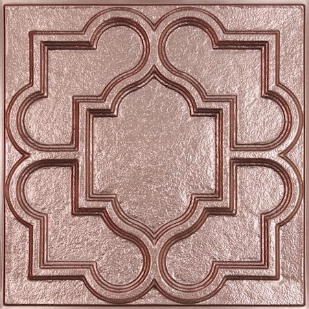 Ceilume Victorian 2ft x 2ft Copper Ceiling Tile V1-VICTOR-22CBR | Zoro