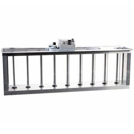 Rheem MOTORIZED DAMPER - RECTANGULAR 8X24ND | Zoro