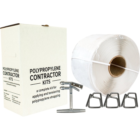 Encore Packaging Polypropylene Strapping Kit for 12, Contractor Wire ...