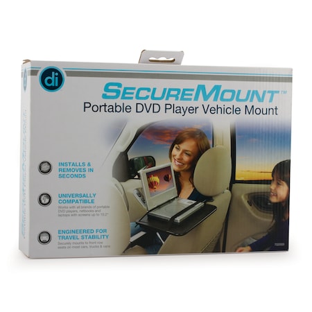 Digital Innovations Secure Mount Portable DVD Player Vehicle Mount ...