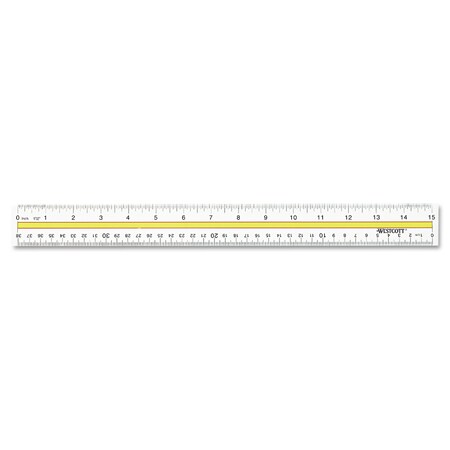 Westcott Ruler, Linesite, 15" 10580 | Zoro