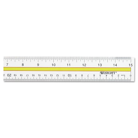 Westcott Ruler, Linesite, 15" 10580 | Zoro