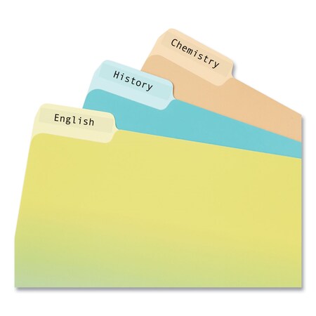 Avery Clear Permanent File Folder Label w/Sure Feed, 0.66x3.44, Clear ...
