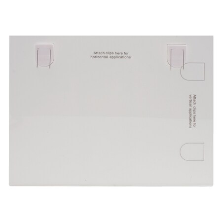 Advantus Panel Wall Certificate Holder, 11x8.5 75317 | Zoro