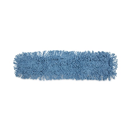 Boardwalk Looped-End Dust Mop, Blue, Cotton/Synthetic, BWK1136 BWK1136 ...
