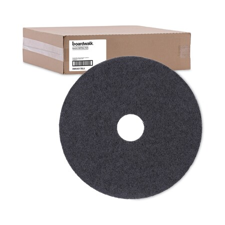 Premiere Pads Floor Pads, 17", Black, PK5 PAD 4017 BLA | Zoro