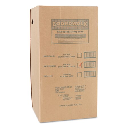 Boardwalk Wax Base Sweeping Compound, Granular, 50 lb Box BWK4065 | Zoro