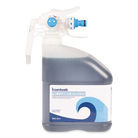 Boardwalk Cleaner/Degreaser, 3 L Hose End Connection Bottle, Liquid ...