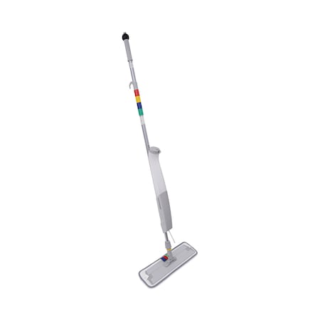 Boardwalk Bucketless Microfiber Mop System, 5 x 18 Head, 59" Handle ...