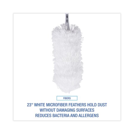 Boardwalk MicroFeather Duster, Microfiber Feathers, Washable, 23 ...