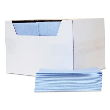 Chix Wet Wipes, 11.5 x 24, Blue, 150PK 8083 | Zoro