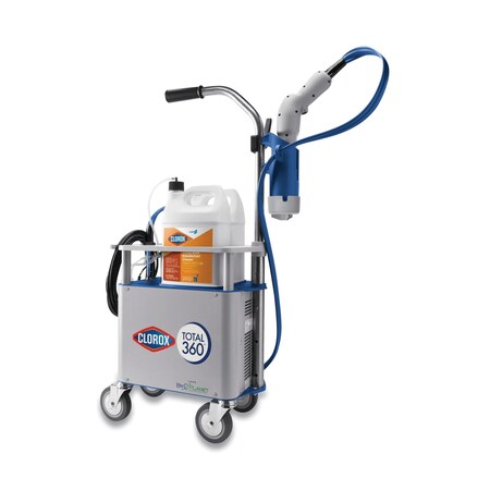 Clorox Total 360 Electrostatic Sprayer, Cart System, Trigger, 7 ft Hose ...
