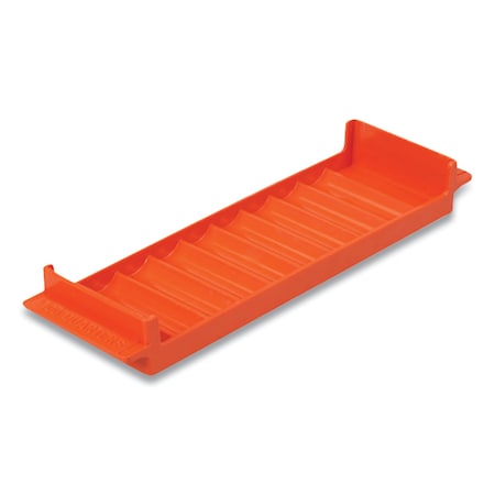 Controltek Stackable Plastic Coin Tray, Quarters, 10 Comp, Denom ...