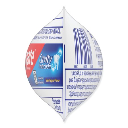 Colgate Toothpaste, Personal Size, .85oz Tube, Unboxed, PK240 09782 | Zoro