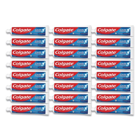 Colgate Cavity Protection Toothpaste, Regular Flavor, 2.5 oz Tube, PK24 ...
