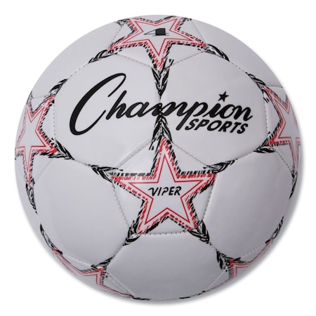 Champion Sports VIPER Soccer Ball, No. 4 Size, 8" to 8.25" Diameter ...