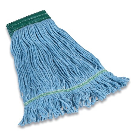 Coastwide Professional 5 in Looped-End Mop Heads, Blue, Cotton/Rayon ...