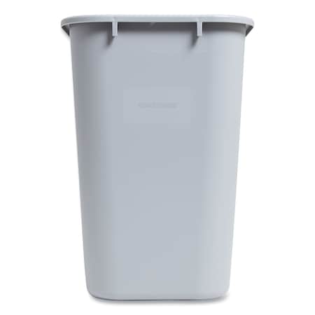Coastwide Professional 7 gal Rectangular Prism Waste Receptacles, Gray ...