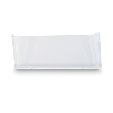 Deflecto Wall File, 1 Pocket, Clear 64301 | Zoro