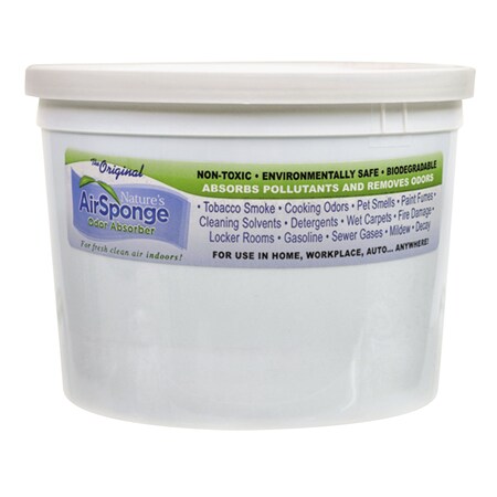 Natures Air Sponge Odor Absorber, Neutral, 64 oz Tub 101-3EA | Zoro