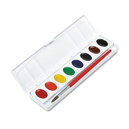 Prang Professional Watercolors, 8 Assorted Colors, Oval Pan Palette ...