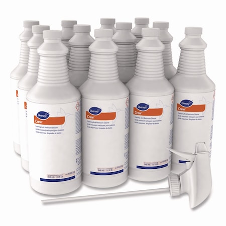 Diversey Foaming Acid Restroom Cleaner, Fresh Scent, 32 oz Spray Bottle ...