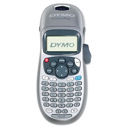 Dymo LetraTag 100H Label Maker, 2 Lines, 3.1 x 2.6 x 8.3 2174535 | Zoro