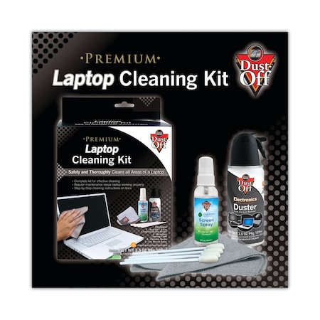 Dust-Off Laptop Computer Care Kit DCLT | Zoro