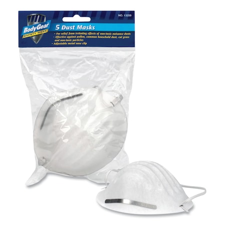 Bodygear Dust Mask, PK5 13259-001 | Zoro