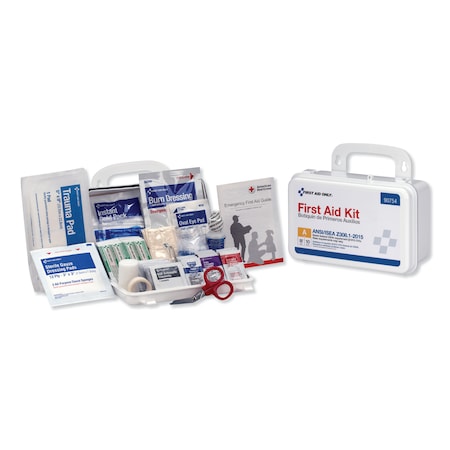 First Aid Only ANSI Class A 10 Person First Aid Kit, 71 Pieces 90754 | Zoro