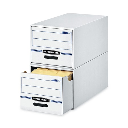 Bankers Box Drawer,Storage File Box, Letter,PK6 (721) | Zoro