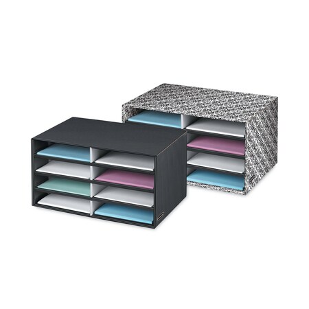 Bankers Box Letter Sorter, Black FEL6171301 | Zoro